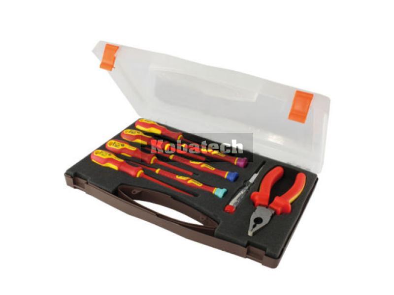 Narex 8623 90 sada elektro náradia VDE 9-dielna v kufríku